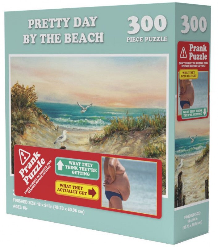 Prank Puzzle - Pretty Day By The Beach | Boss Boardgames